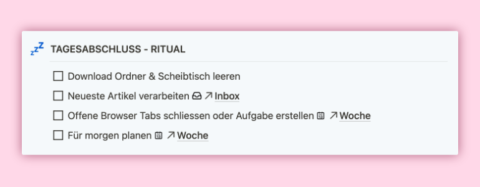 Neues Feature: Call-out Block formatieren